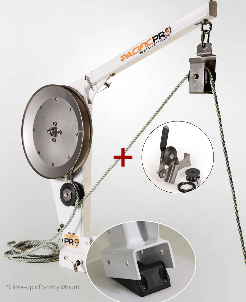 Ace Line Hauler Brutus Pacific Pro Electric Pot Puller with Bulldog Ha ...