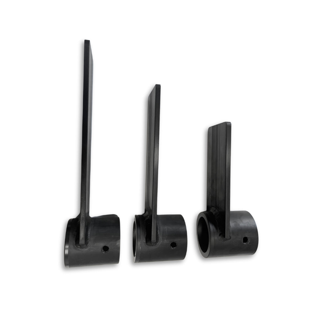 Black Anodized Extendable Aluminum Gunnel Bracket with Delrin Bushing ...