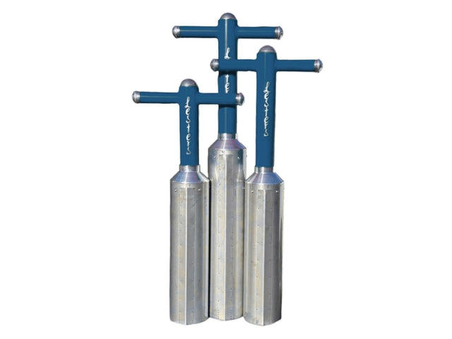 Lester's Stainless Steel Clam Gun | Blue – Lester's Crab Pots